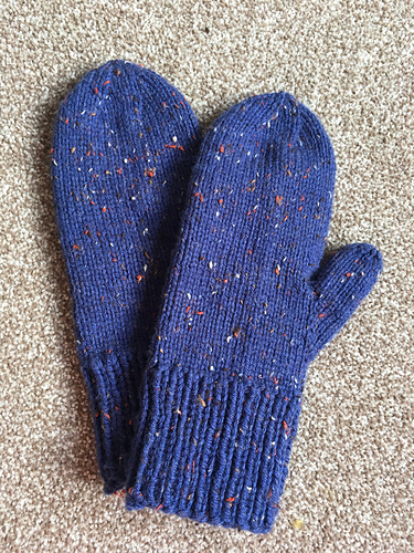 Ravelry Jit Simple Easy Mittens Pattern By Dee Ann H