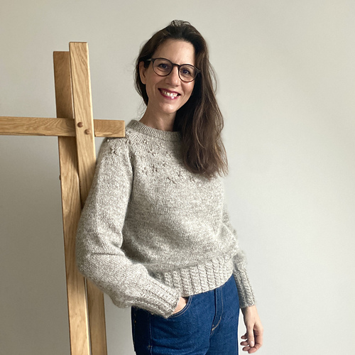 Ravelry: Flore sweater pattern by Cécile Qui Tricote