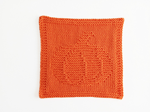 Ravelry: PUMPKIN dishcloth pattern by Cecilia Fameli