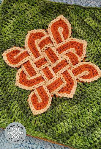 Ravelry: Celtic Afghan Square pattern by Jennifer E. Ryan
