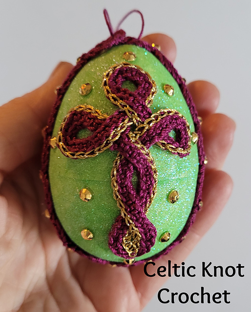 Ravelry: Celtic Easter Egg pattern by Jennifer E. Ryan