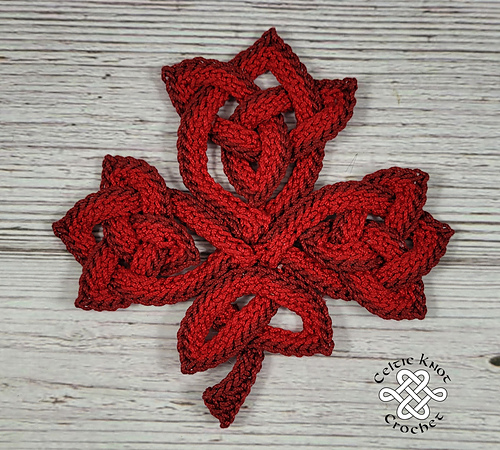 Ravelry: Celtic Fall Leaf pattern by Jennifer E. Ryan
