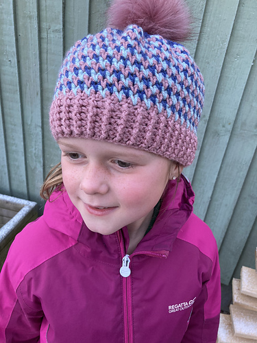 Ravelry: Spike Stitch Beanie Hat pattern by Cesca Woodrow