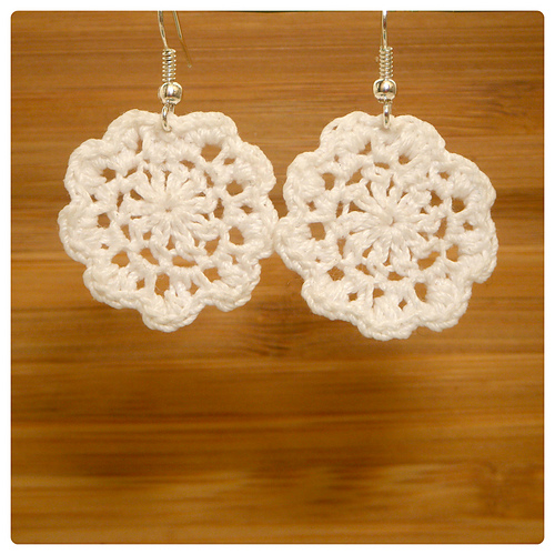 Ravelry: Dainty Dangles Earrings pattern by Abigail Gonzalez