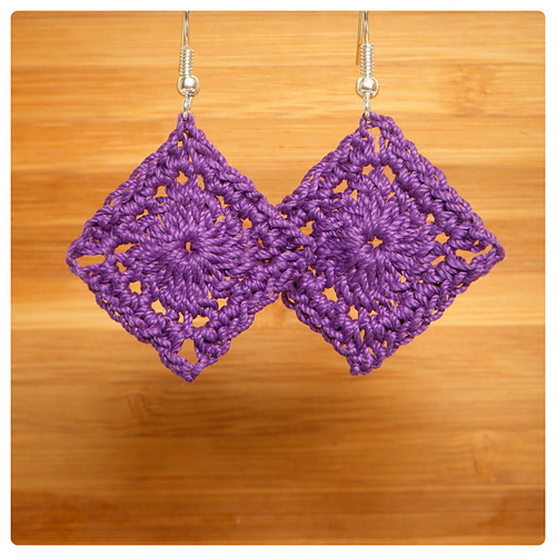 Ravelry: Dainty Dangles Earrings pattern by Abigail Gonzalez