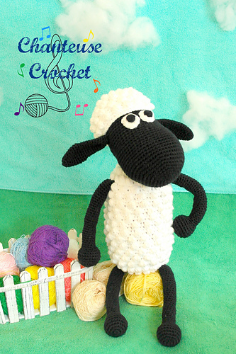 Ravelry: Shaun The Sheep Plushie pattern by Abigail Gonzalez