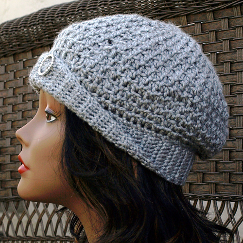 Ravelry: Textured Beanie with Hattitude pattern by Yolanda Munoz