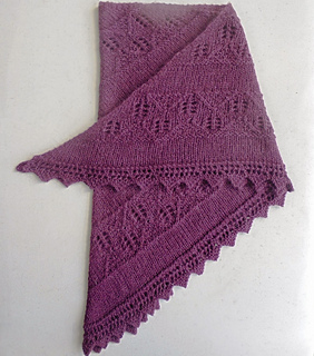 Ravelry: wendygoknit's Canopy shawl