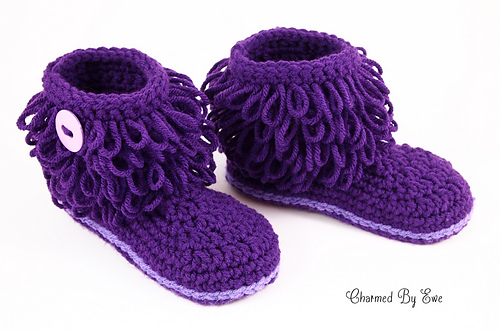 Ravelry: Childrens Boots - Alicia pattern by Alena Byers