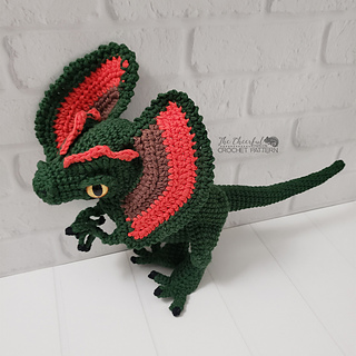 Ravelry: Dexter the Dilophosaurus pattern by Charlyn Smith