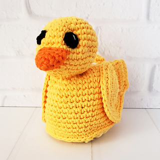 Ravelry: Darla the Duck Scrubby Amigurumi pattern by Charlyn Smith