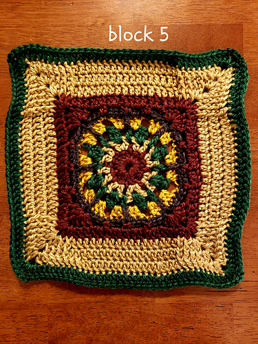 Ravelry: Framed Flower Wheel Square pattern by Joanita Theron
