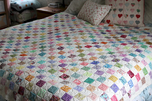 Ravelry: CherryHeart's Battenberg Blanket