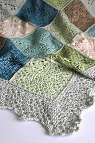 Ravelry: Nature's Walk Standard Blanket pattern by Sandra Paul