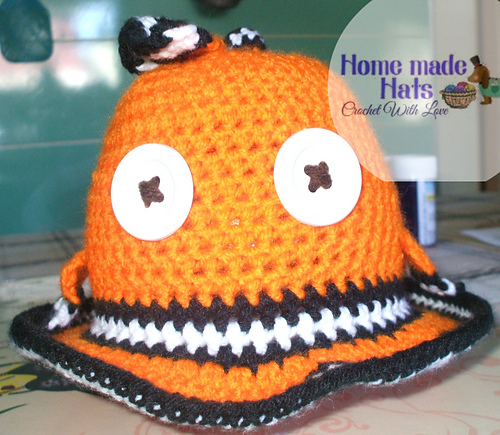 Ravelry: Clown Fish Hat pattern by Cheryl Frye