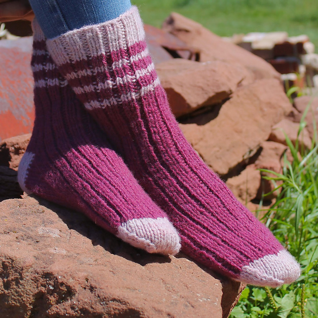 Ravelry: 01 - Basic Worsted Sock pattern by Cheryl Ann Wartman