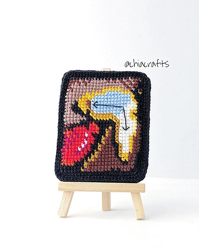 Ravelry: Salvador Dali pattern by Chiara Cremon