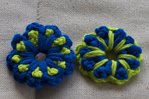 Ravelry: Simple double-layered crochet flower pattern by Carmen Rosemann