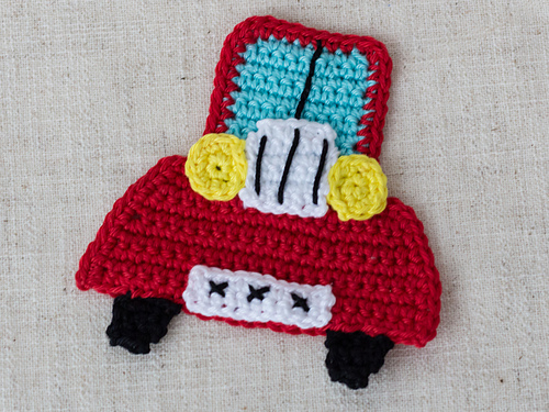 Ravelry: Classic Car Crochet Applique pattern by Carmen Rosemann