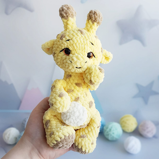 Ravelry: Giraffe plush toy pattern by Ekaterina Chirkova