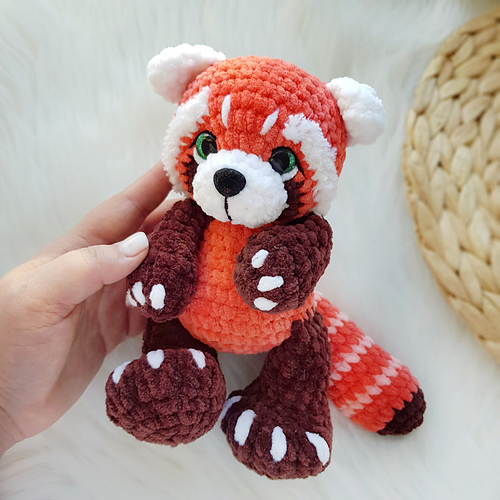 Ravelry: Red panda plush toy pattern by Ekaterina Chirkova