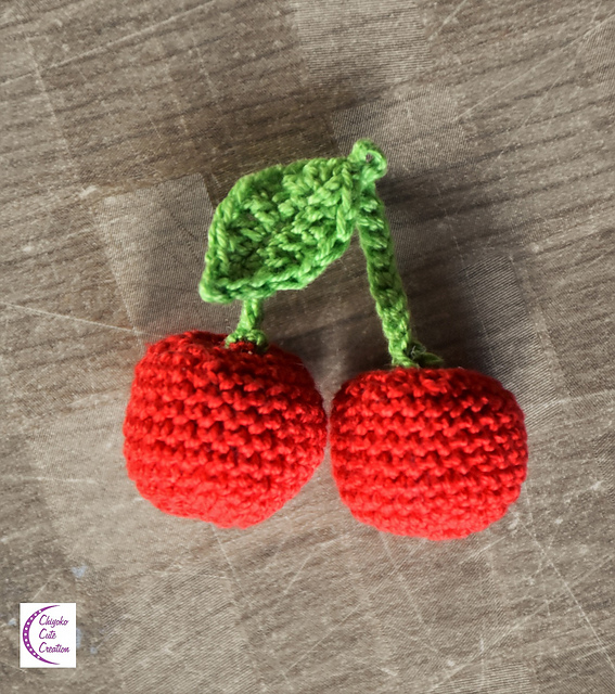 Ravelry: Cherry Crochet pattern by Chiyoko Cute Creation