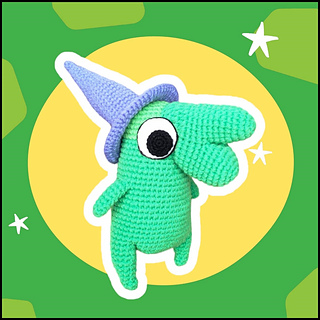 Ravelry: Smiling Friends Glep pattern by ChontichaDESIGN