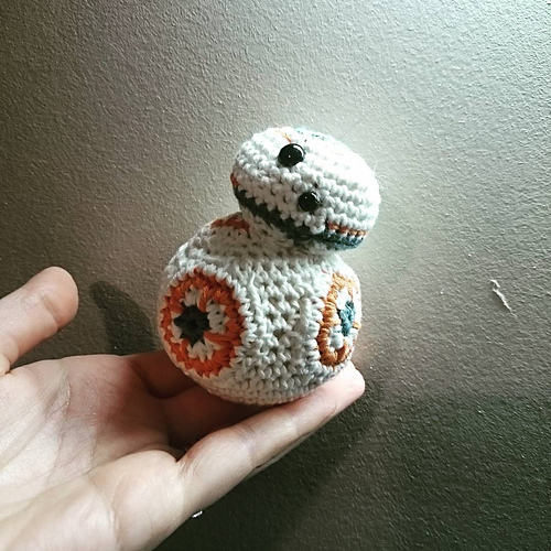 Ravelry: Star Wars BB8 pattern by Ahooka Migurumi