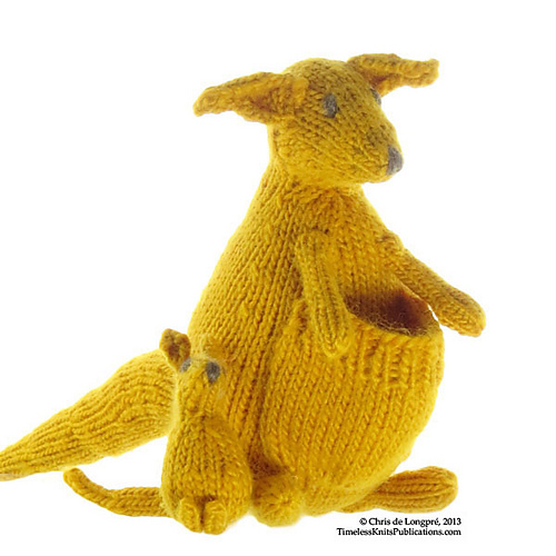 Ravelry: Kangaroo & Joey pattern by Chris de Longpré