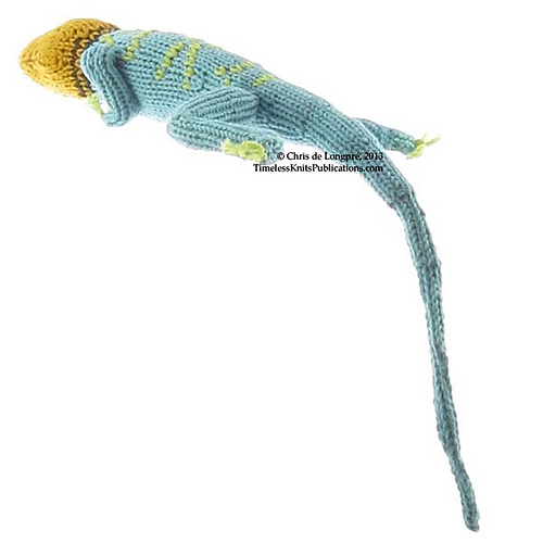 Ravelry: Lizard pattern by Chris de Longpré