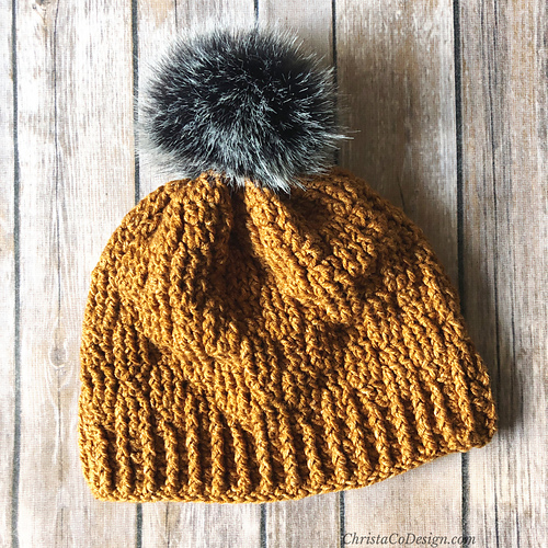 Ravelry: Pinerolo Hat pattern by Crystal Marin