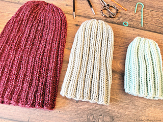 Ravelry: 2x2 Rib Beanie pattern by Crystal Marin