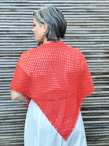 Ravelry: Coral Shawl pattern by Crystal Marin
