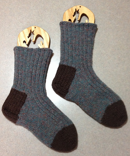Ravelry: Basic socks in 2 ply Philosopher's Wool pattern by The ...