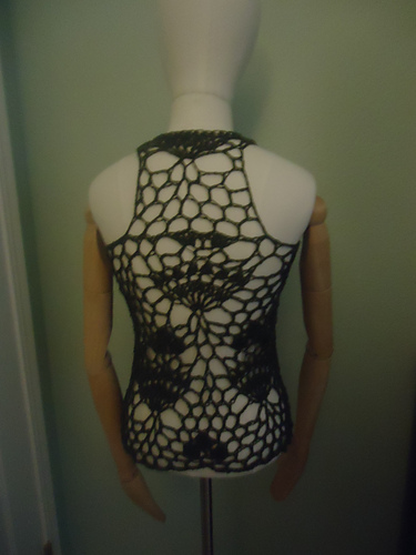 Ravelry: Crochet Lacy Royal Lace Vest pattern by Meladoras Creations