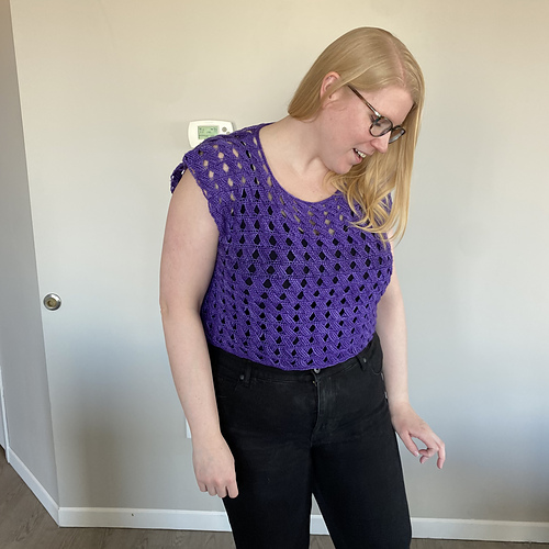 Ravelry: Hourglass Crochet Top pattern by Ana-Maria