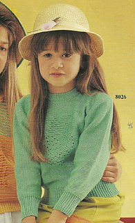 Ravelry: 8026 - Pull-over enfant avec motif fraise pattern by Passap ...