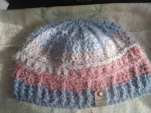 Ravelry: Perfect Ridged Puff Hat pattern by Sandra Nguyen