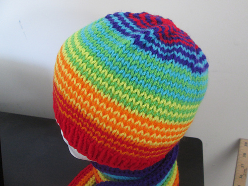 Ravelry: Helix Striped Hat pattern by Corrie Purdum