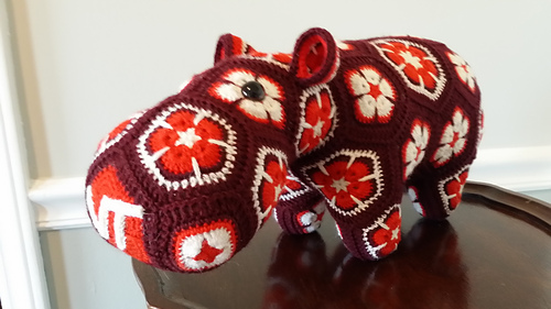 Ravelry: CindyEggleston's Hokie Hippo