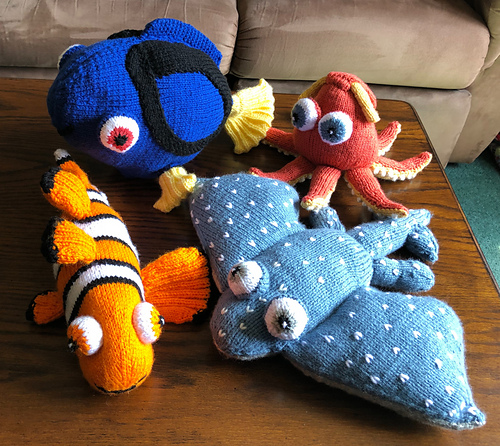Ravelry: Nemo the Clown Fish pattern by Nicola Riley