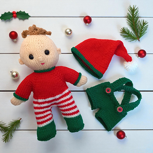 Ravelry: Betsy and Ben Elf set pattern by Claire Fairall Designs