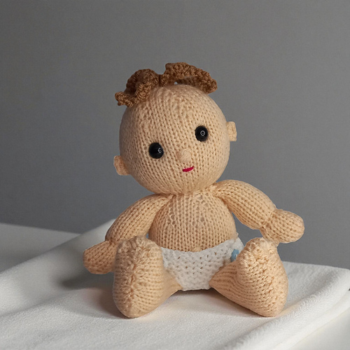 Ravelry: Betsy and Ben Baby Dolls pattern by Claire Fairall Designs