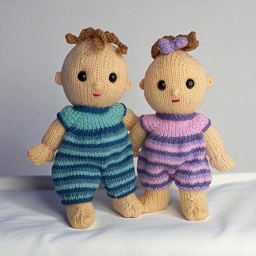 Ravelry: Betsy and Ben Romper Suit pattern by Claire Fairall Designs