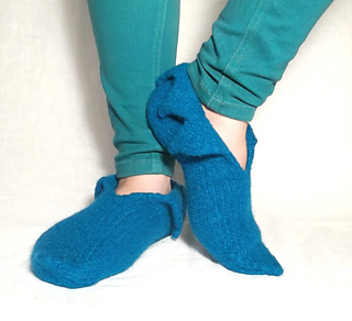 Ravelry: Pixie Felt Slipper pattern by Claire Fairall Designs