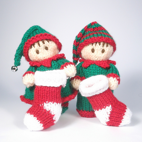 Ravelry: Christmas Boy Elf Bitsy Baby Doll pattern by Claire Fairall ...