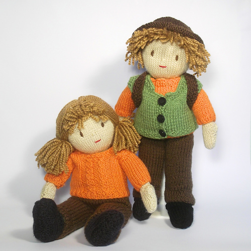 Ravelry: Jesse and Josie Dolls - Go Exploring pattern by Claire Fairall ...