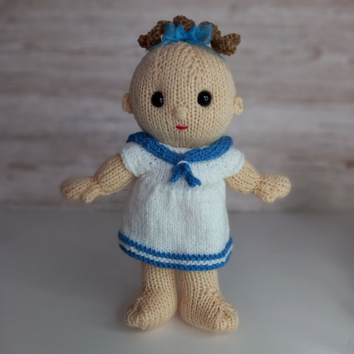 Ravelry: Betsy and Ben Sailor Suits pattern by Claire Fairall Designs