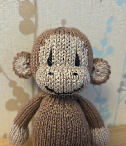Ravelry: Cute Knitted Monkey pattern by Holly Moore
