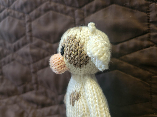 Ravelry: Cute Knitted Cow pattern by Holly Moore